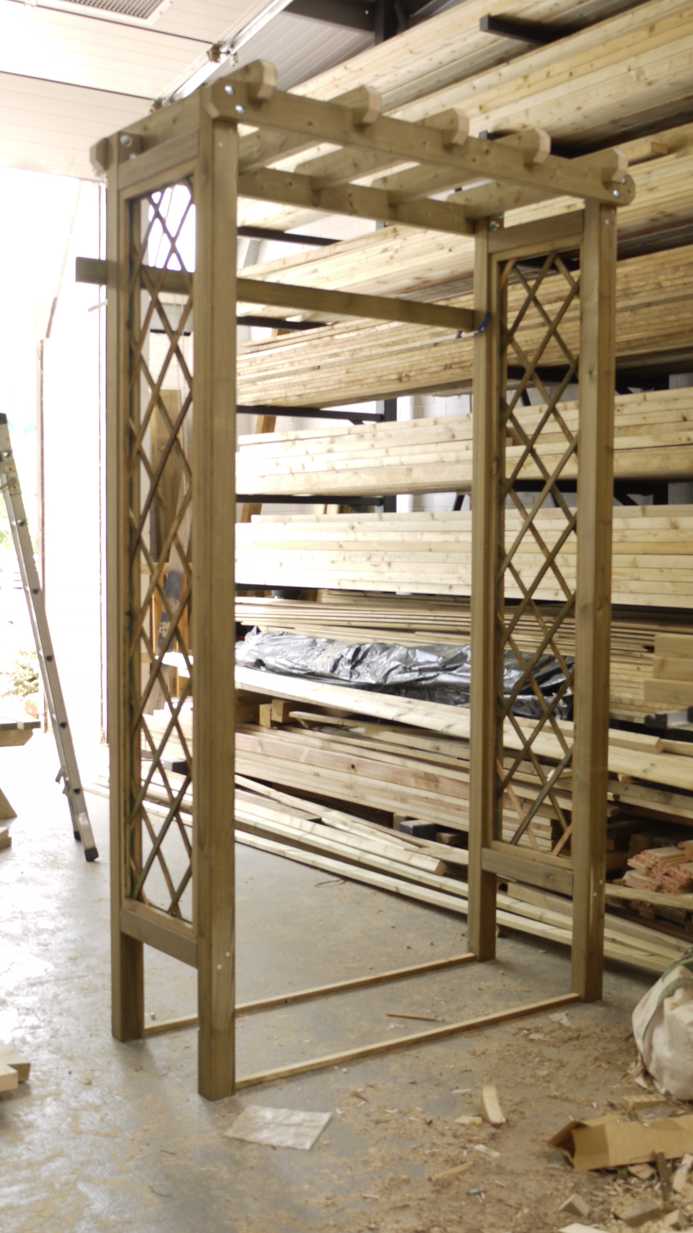 Pergola | The Wooden Workshop | Bampton, Devon Pergola | The Wooden Workshop | Bampton, Devon
