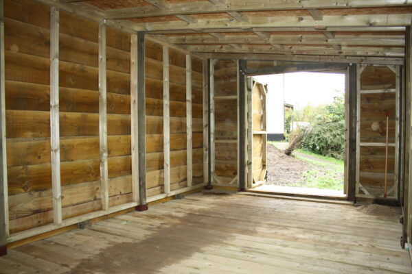Waney edge rustic shed. | The Wooden Workshop | Bampton, Devon Waney edge rustic shed. | The Wooden Workshop | Bampton, Devon